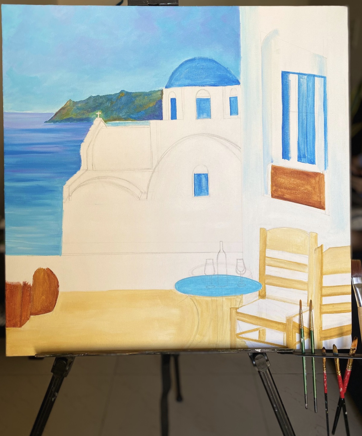 Acrylic Painting Process I follow. | imagicArt