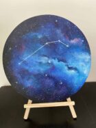 Customised Zodiac Sign Constellation Acrylic Galaxy Painting | imagicArt