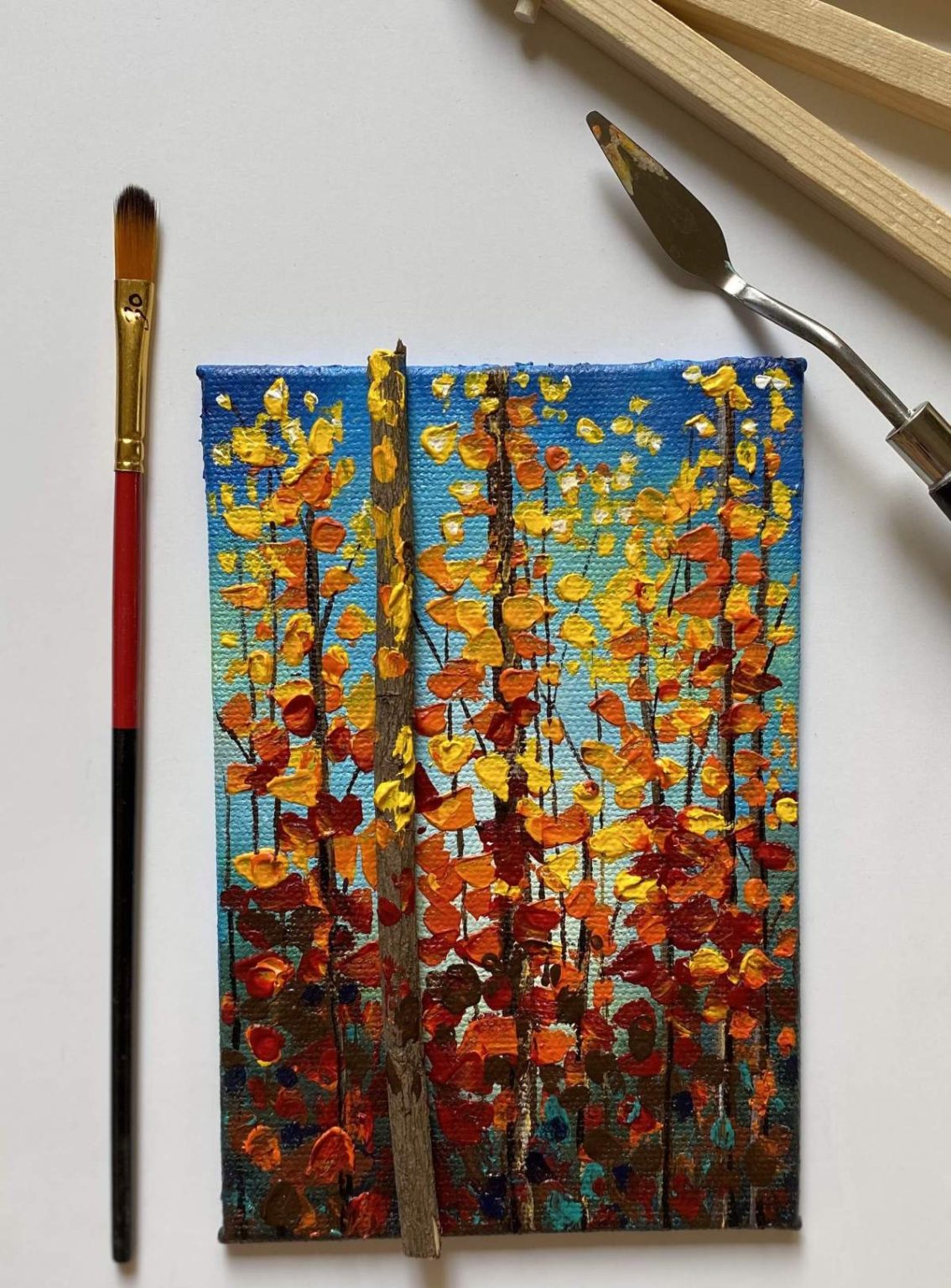 Mini Canvas Painting - Tree | imagicArt